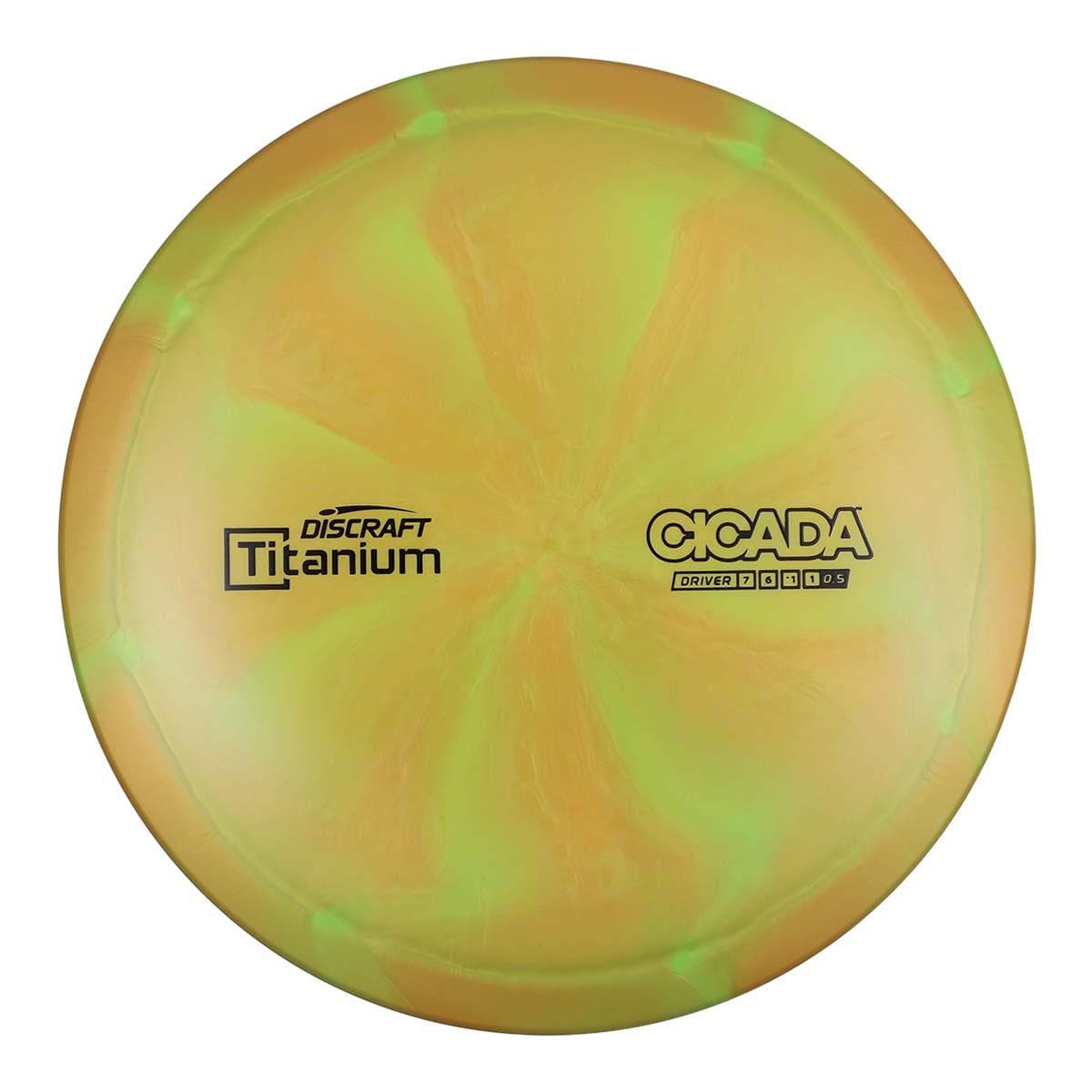 Titanium (Ti) Swirl Cicada | Ledgestone