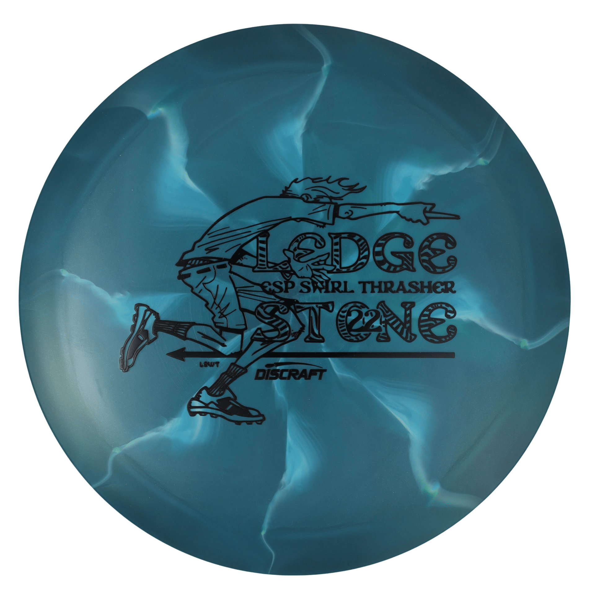 ESP Tour Series Swirl Thrasher (Exact Disc) | Ledgestone