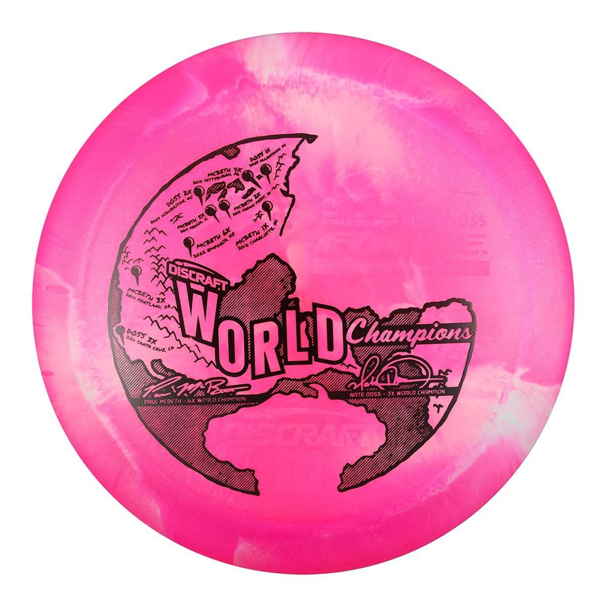 Paul McBeth & Nate Doss Collab ESP Swirl Force (170-172g) | Ledgestone