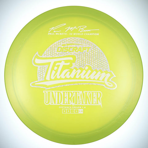 Paul McBeth 5x Titanium (Ti) Undertaker | Ledgestone