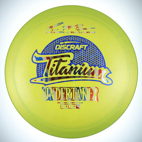 Paul McBeth 5x Titanium (Ti) Undertaker | Ledgestone